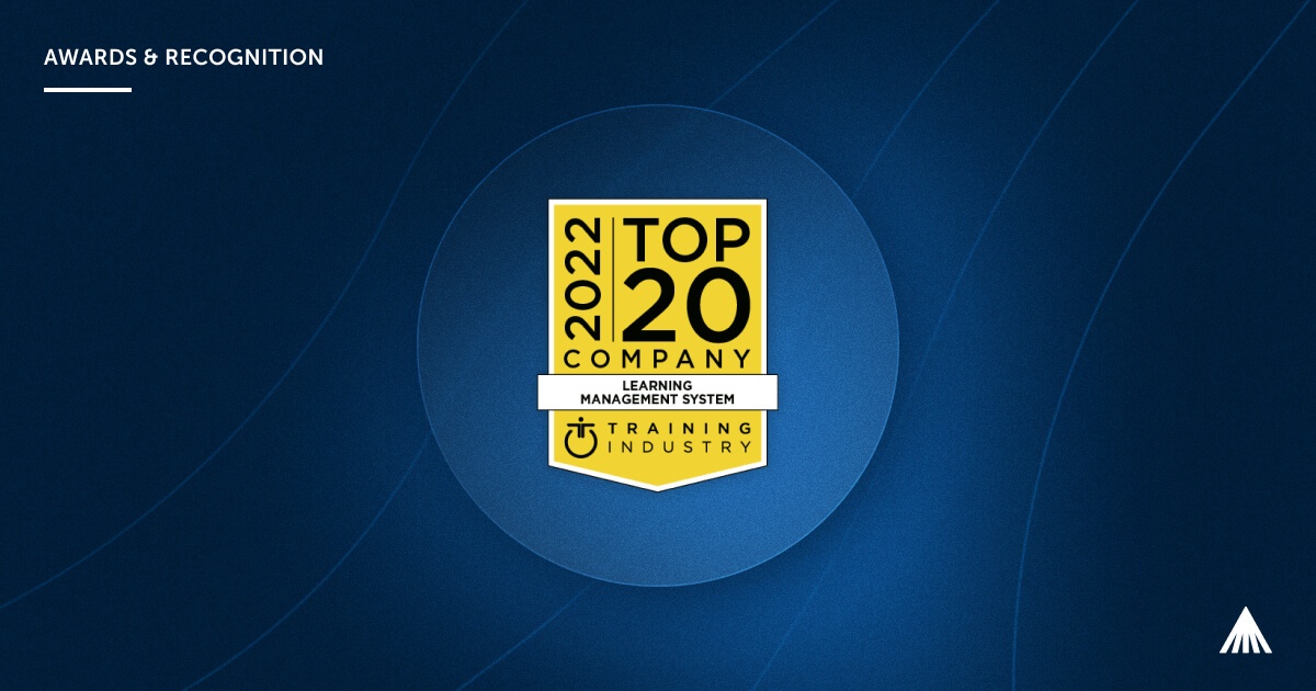 Valamis Awarded Top Training Company Recognition by Training Industry Valamis Awarded Top Training Company Recognition by Training Industry