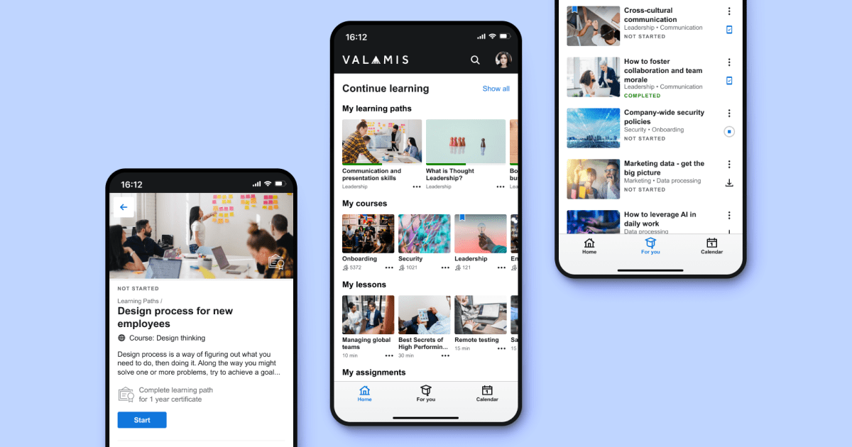 Valamis Product Buzz | Mobile Learning App