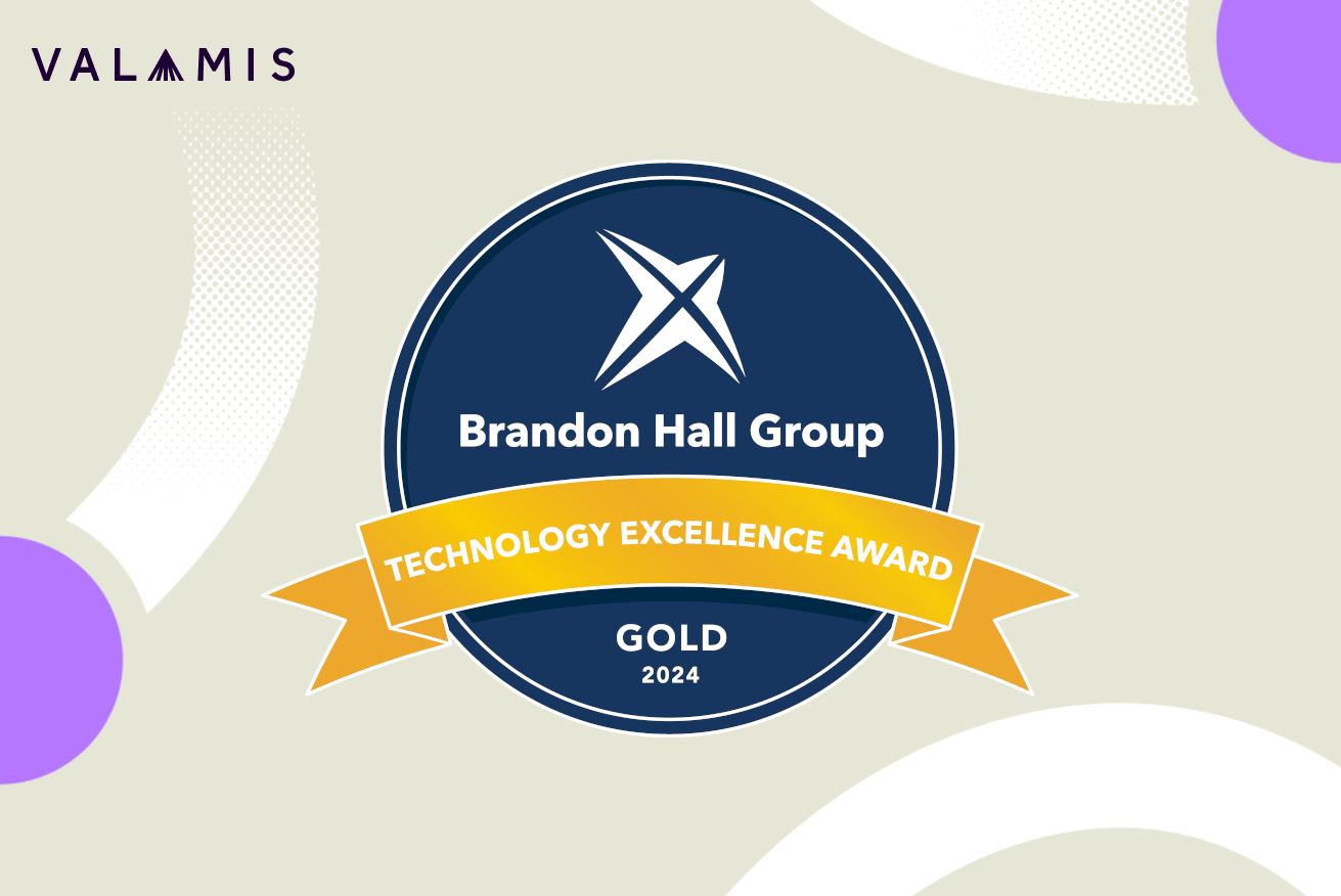 Valamis | Wins Gold Brandon Hall Group Excellence in Technology Award