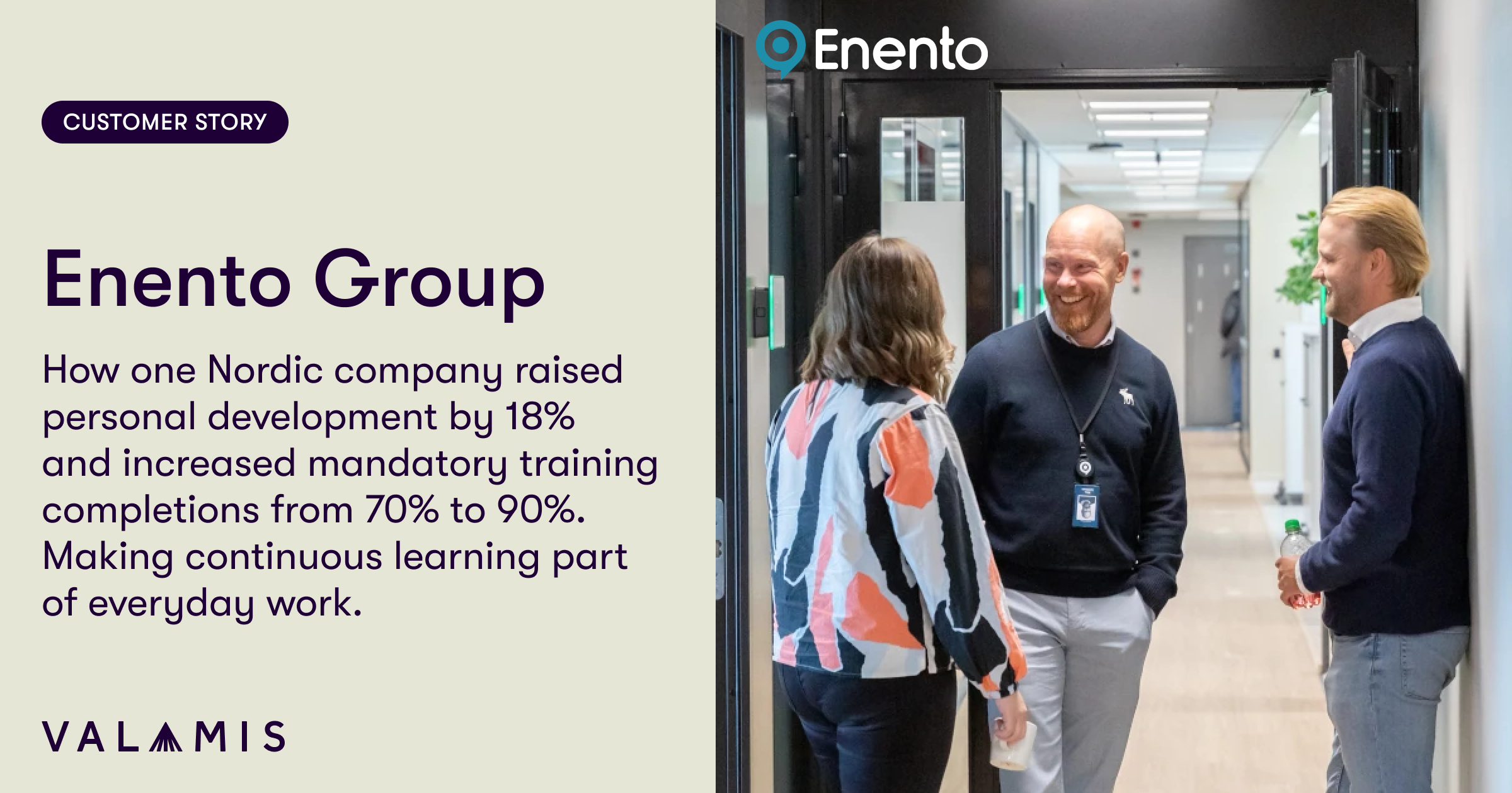Enento Group Case Study | Boosting L&D Impact with Valamis
